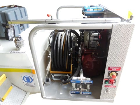 Self-Bunded Waste Oil Trailer and Dispensing System - Fuelfix