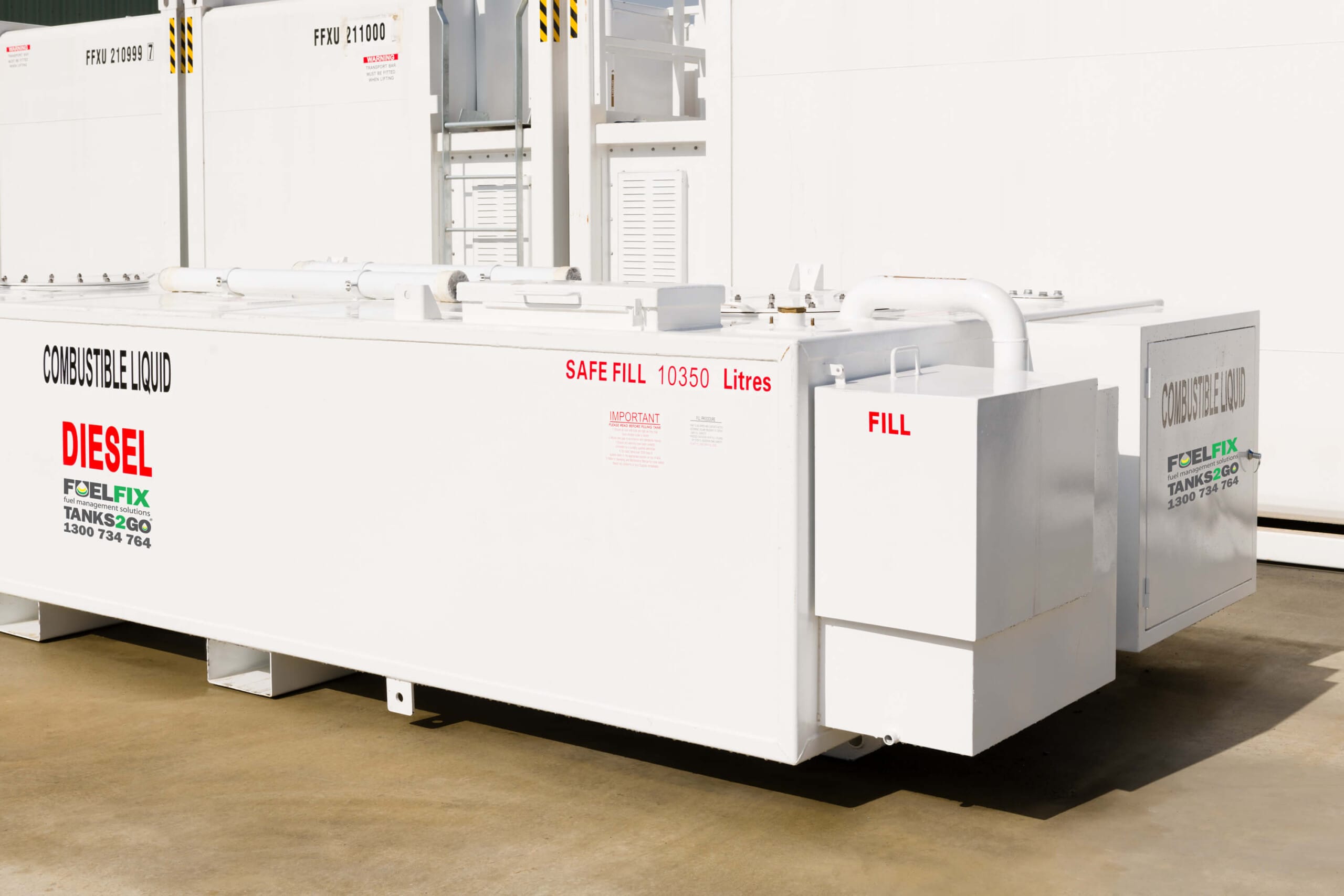 10,000L Self Bunded Fuel Tank | Fuelfix Fuel Storage