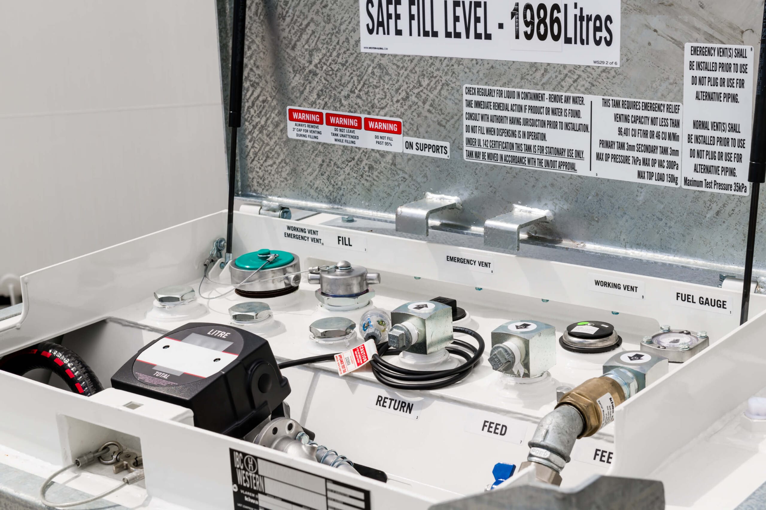 2,000L Self Bunded Fuel Tank | Fuelfix Fuel Storage