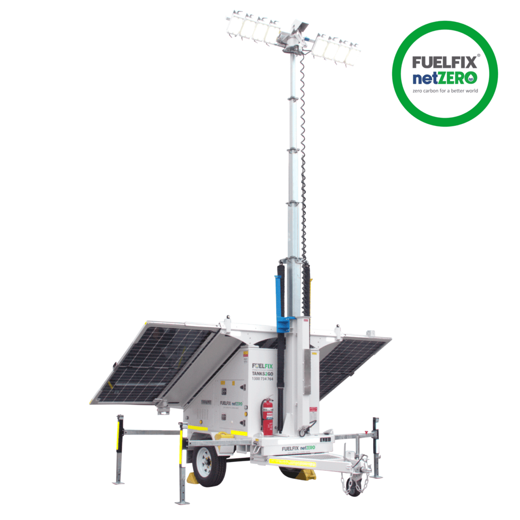 Solar Lighting Tower 86,000lm - SL86 - Fuelfix & Tanks2Go