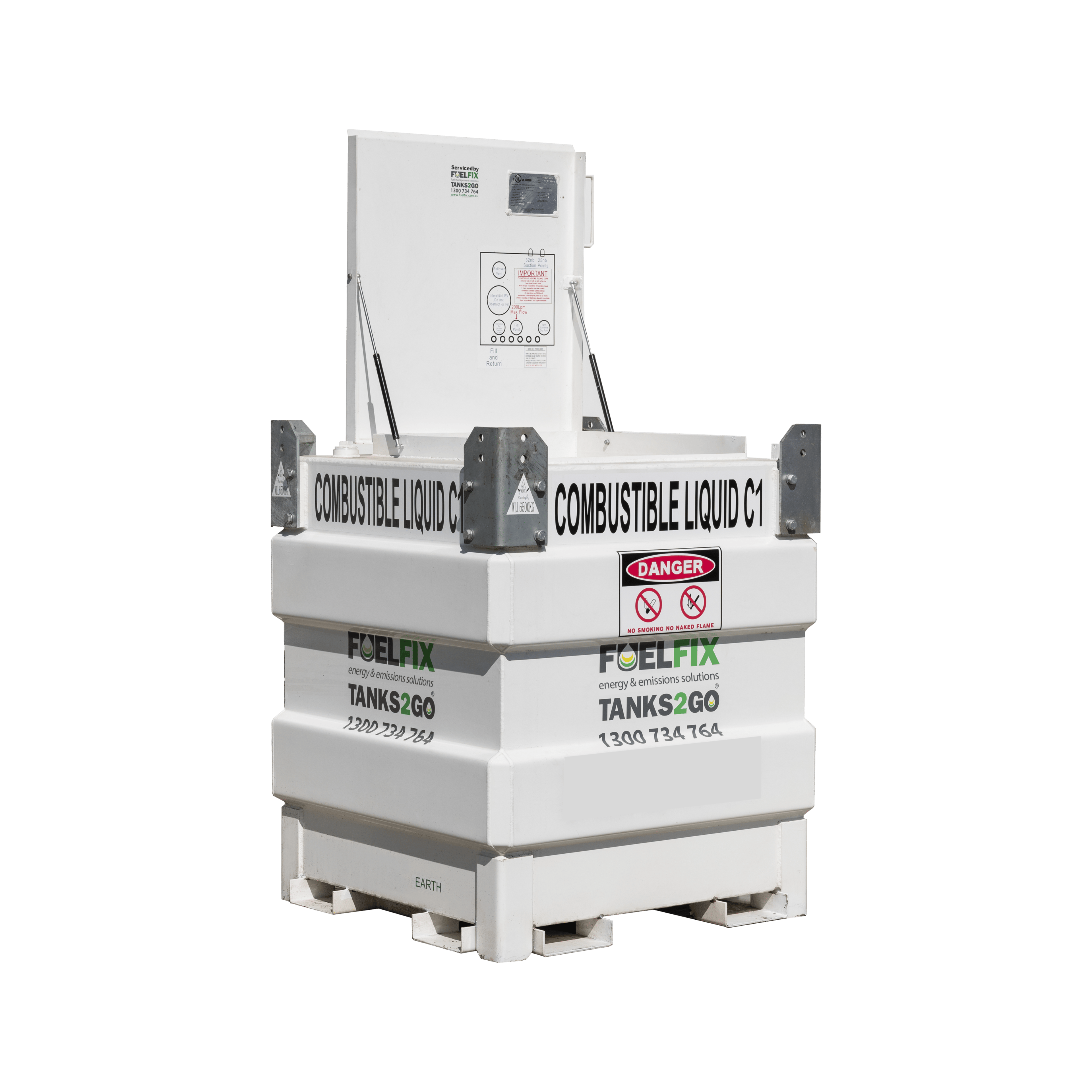 1,000L Self-Bunded Fuel Tank | Fuelfix