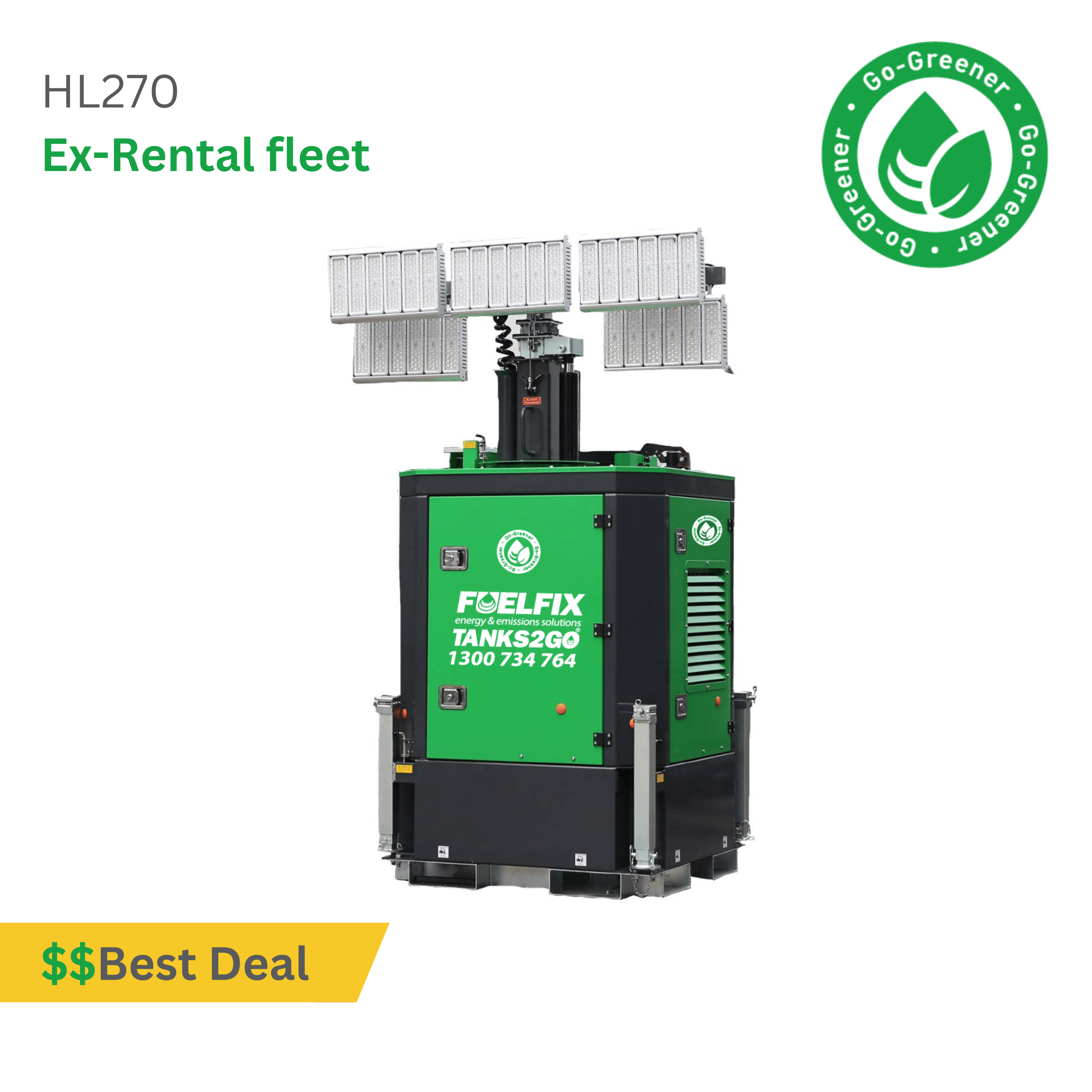 Ex-Rental Fleet - Fuelfix & Tanks2Go